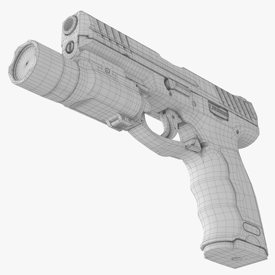 3d Handgun Heckler Koch Vp9 Model