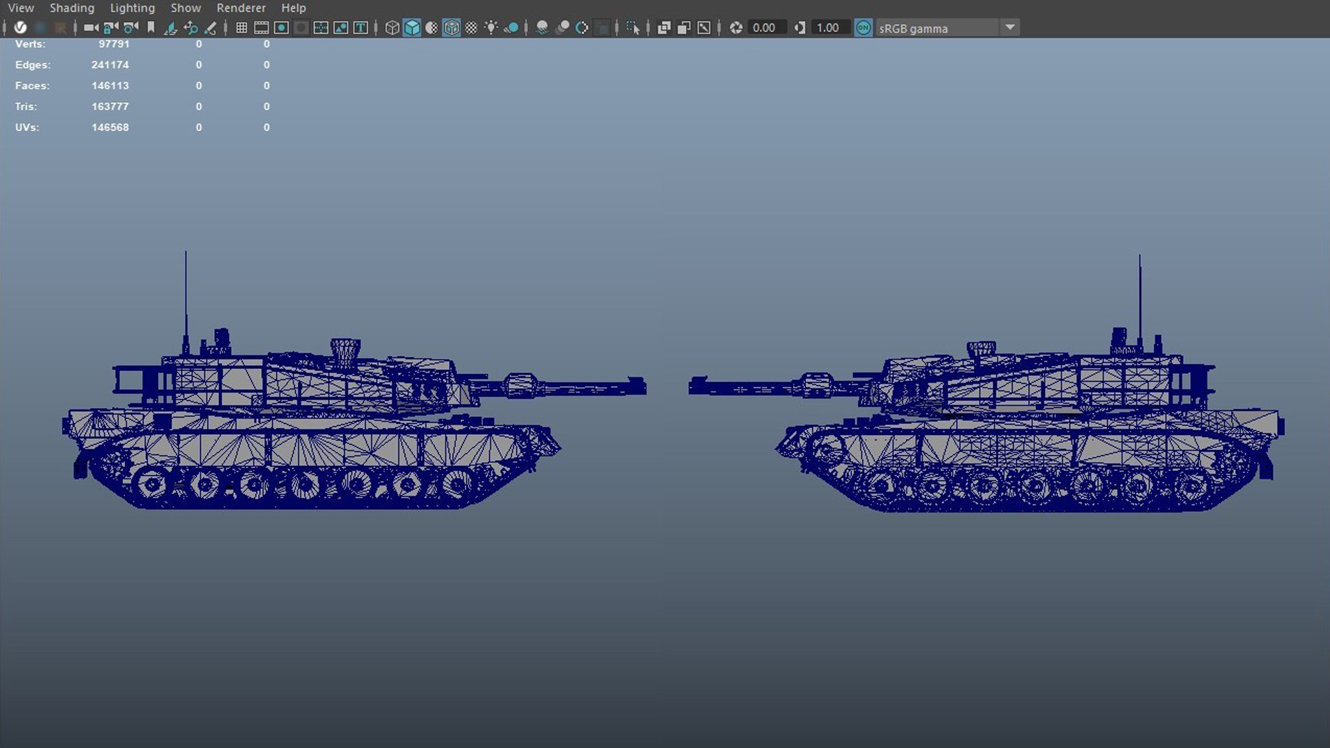 Tank Model - TurboSquid 2102649