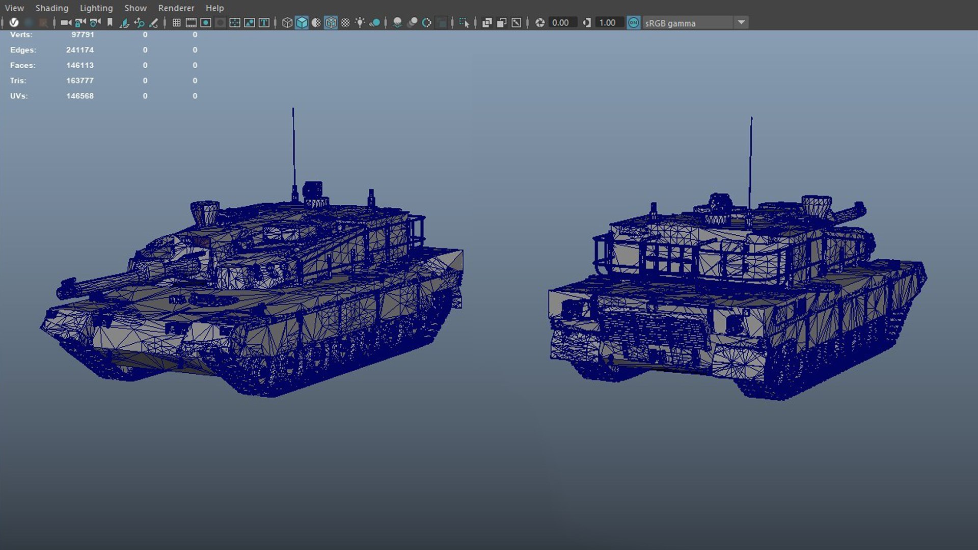 Tank Model - TurboSquid 2102649
