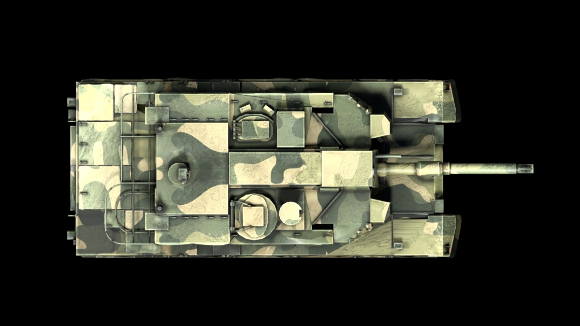 Tank Model - TurboSquid 2102649