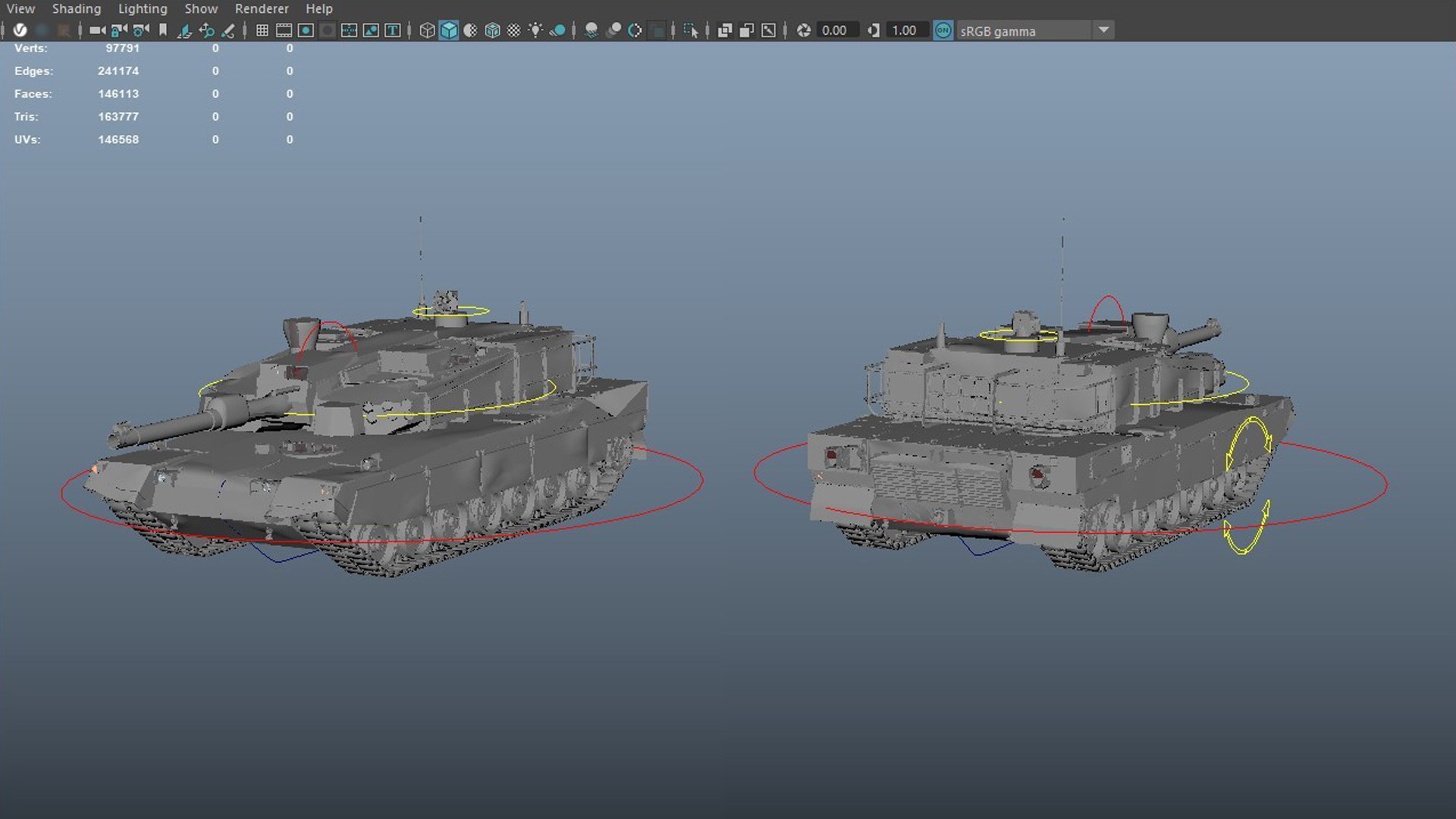 Tank Model - TurboSquid 2102649