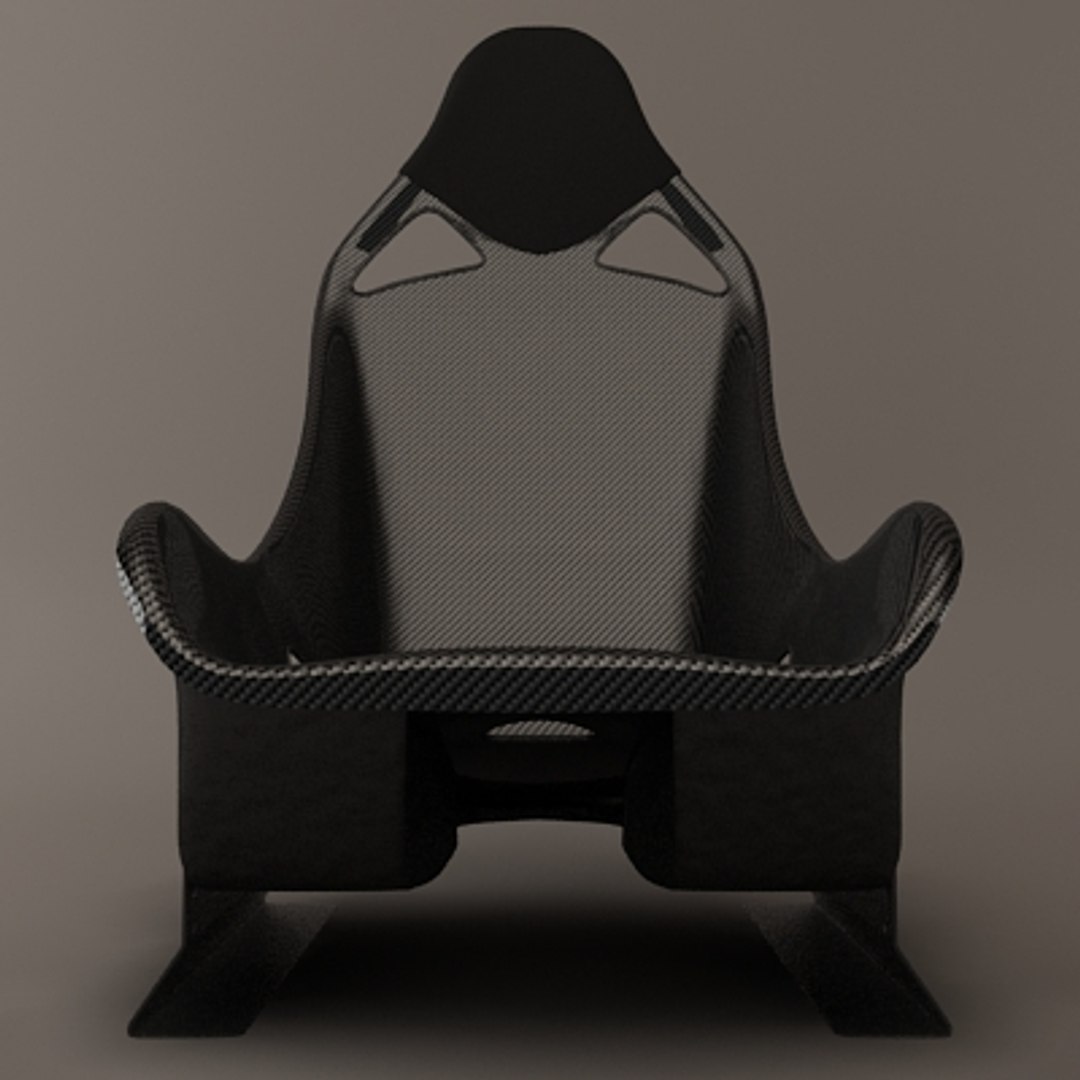 3d Model Carbon Seat