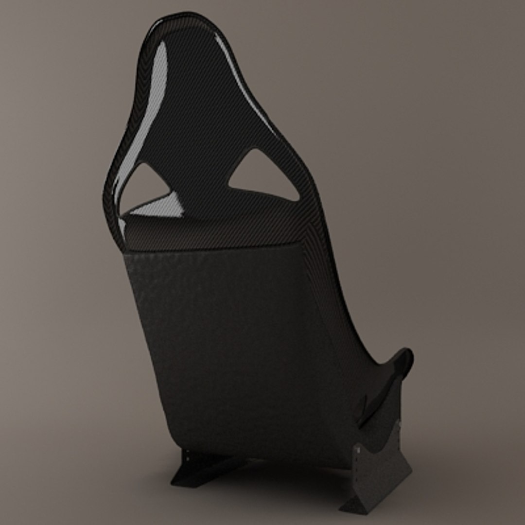 3d Model Carbon Seat