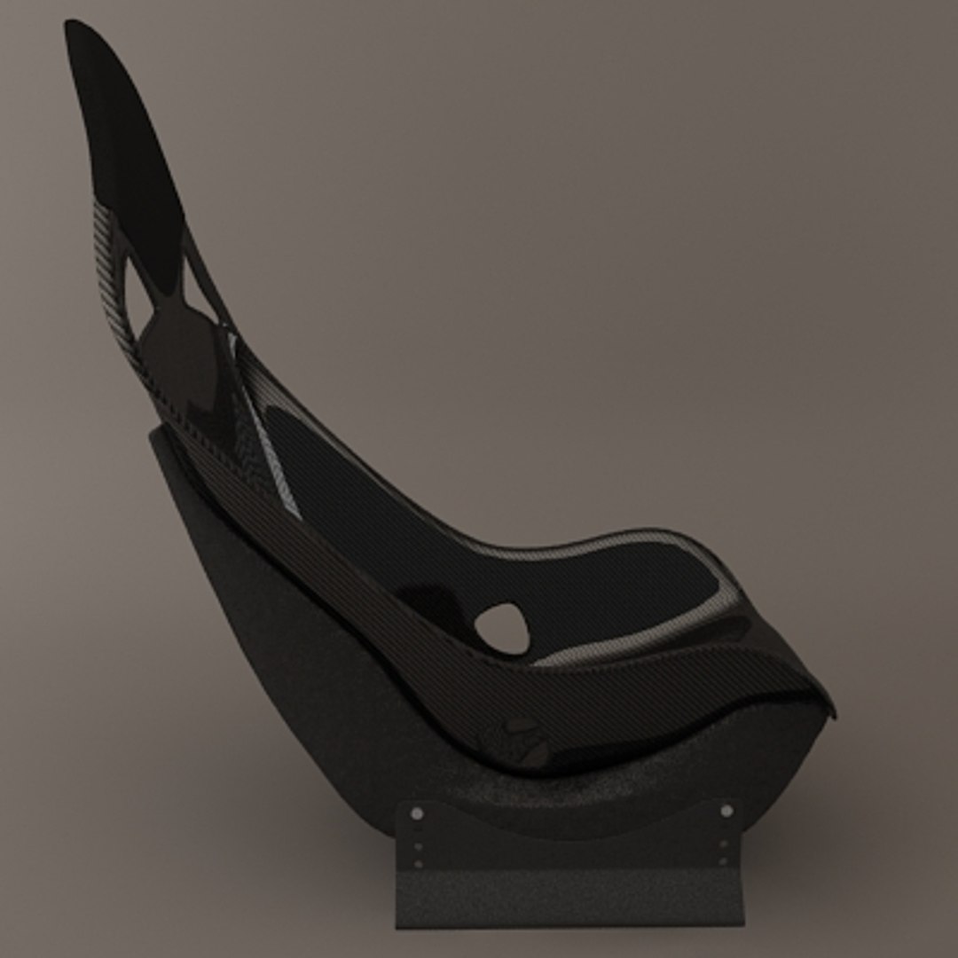 3d Model Carbon Seat