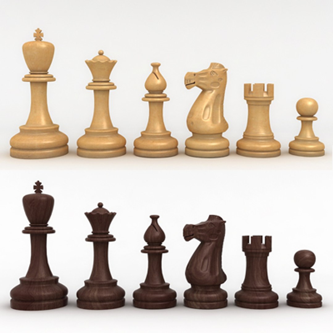 Staunton Chess Pieces Set Ma