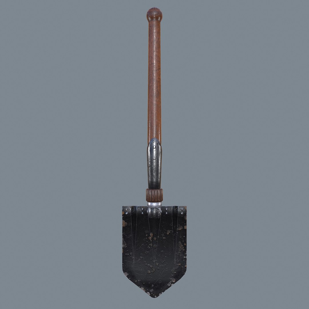 3D german sapper shovel ww2 model - TurboSquid 1595843