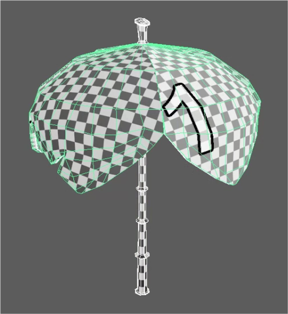 Parasol 3D Model - TurboSquid 1640542