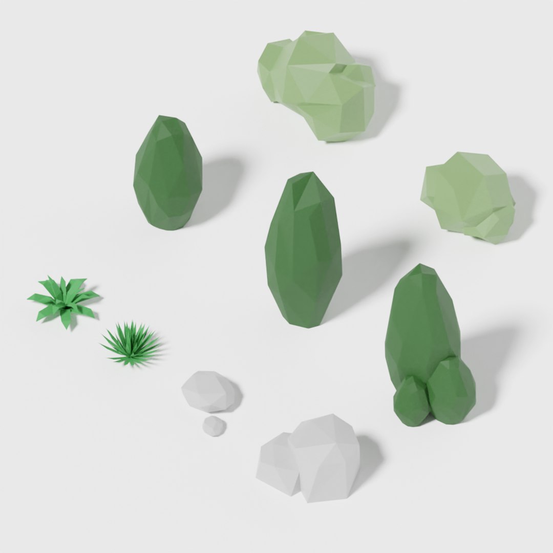 3D Trees Plants Model - TurboSquid 1699616