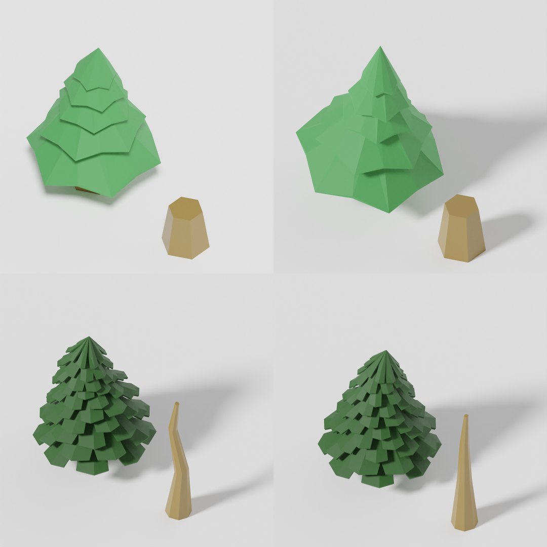 3D Trees Plants Model - TurboSquid 1699616
