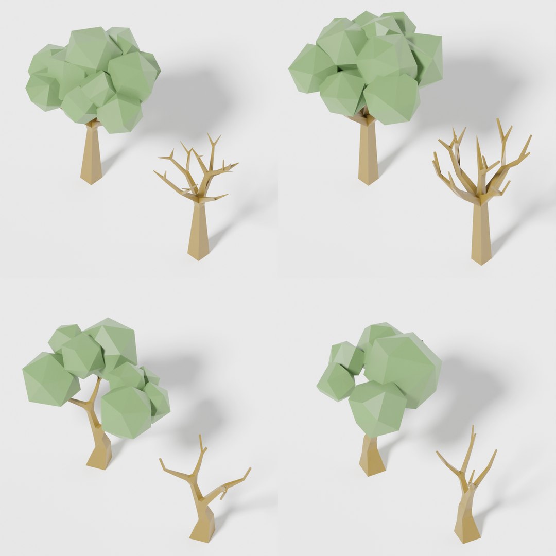 3D Trees Plants Model - TurboSquid 1699616