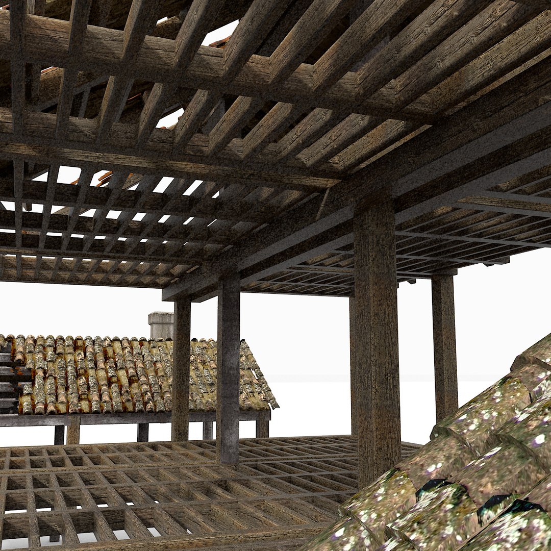 rubble burn derelict 3d model