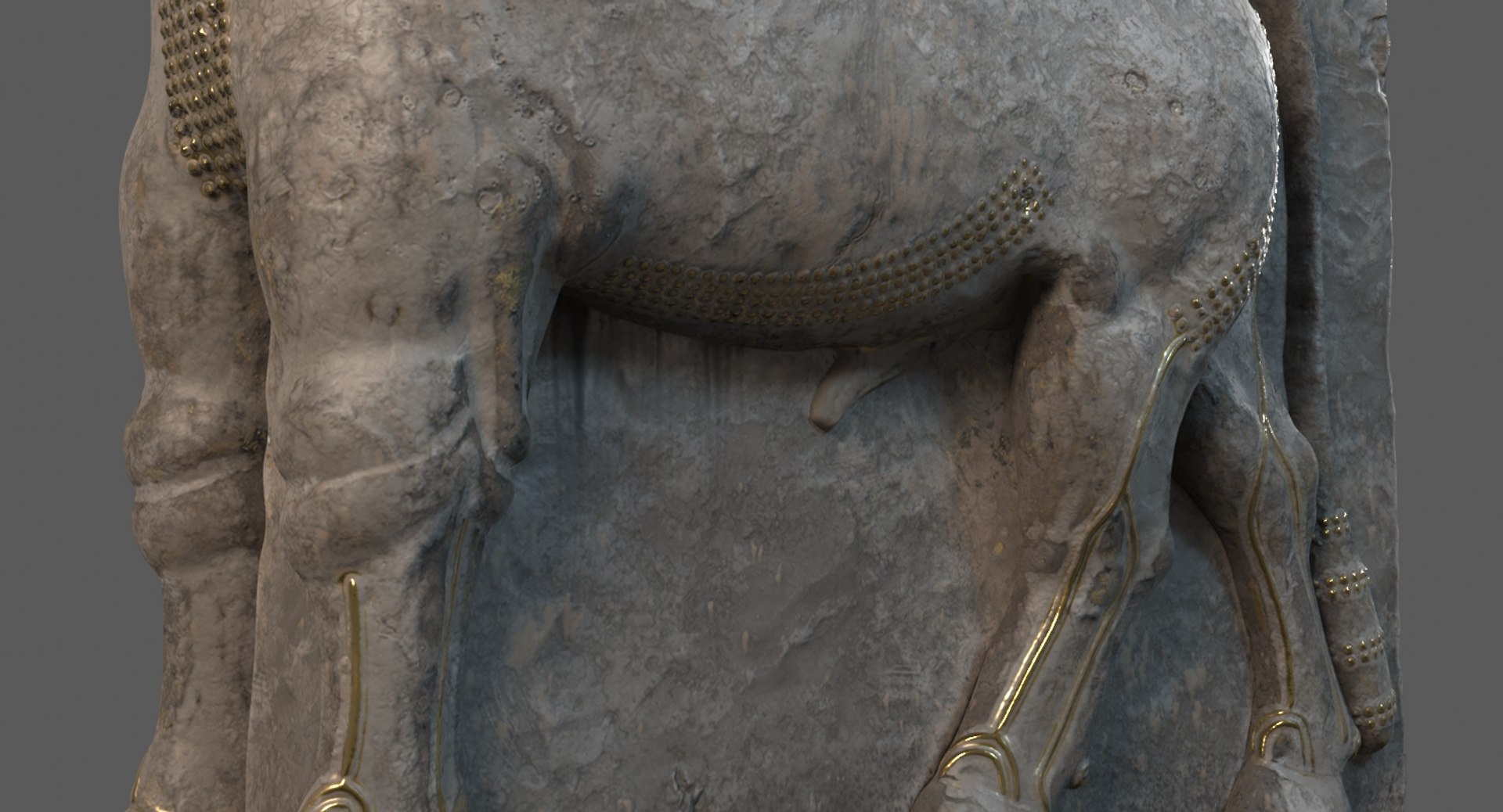 3D Bull Persepolis Model - TurboSquid 1319233