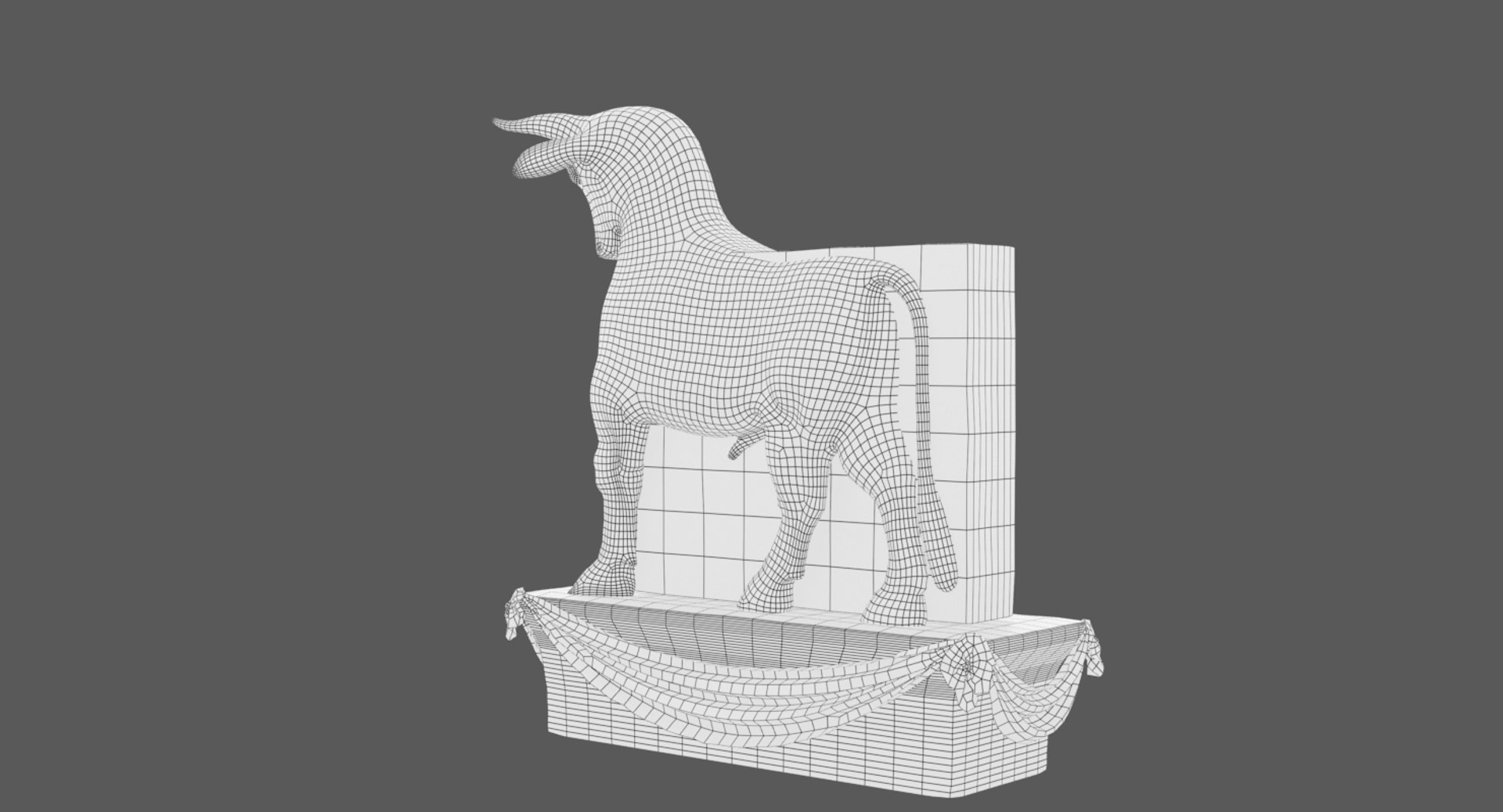 3D Bull Persepolis Model - TurboSquid 1319233