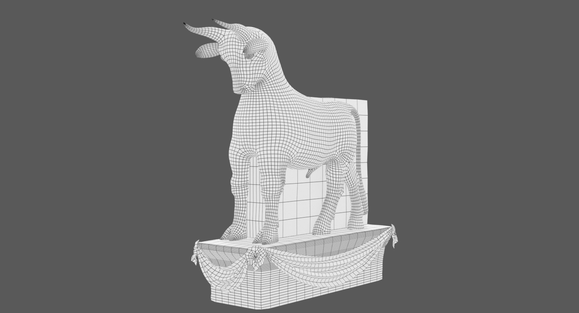 3D Bull Persepolis Model - TurboSquid 1319233
