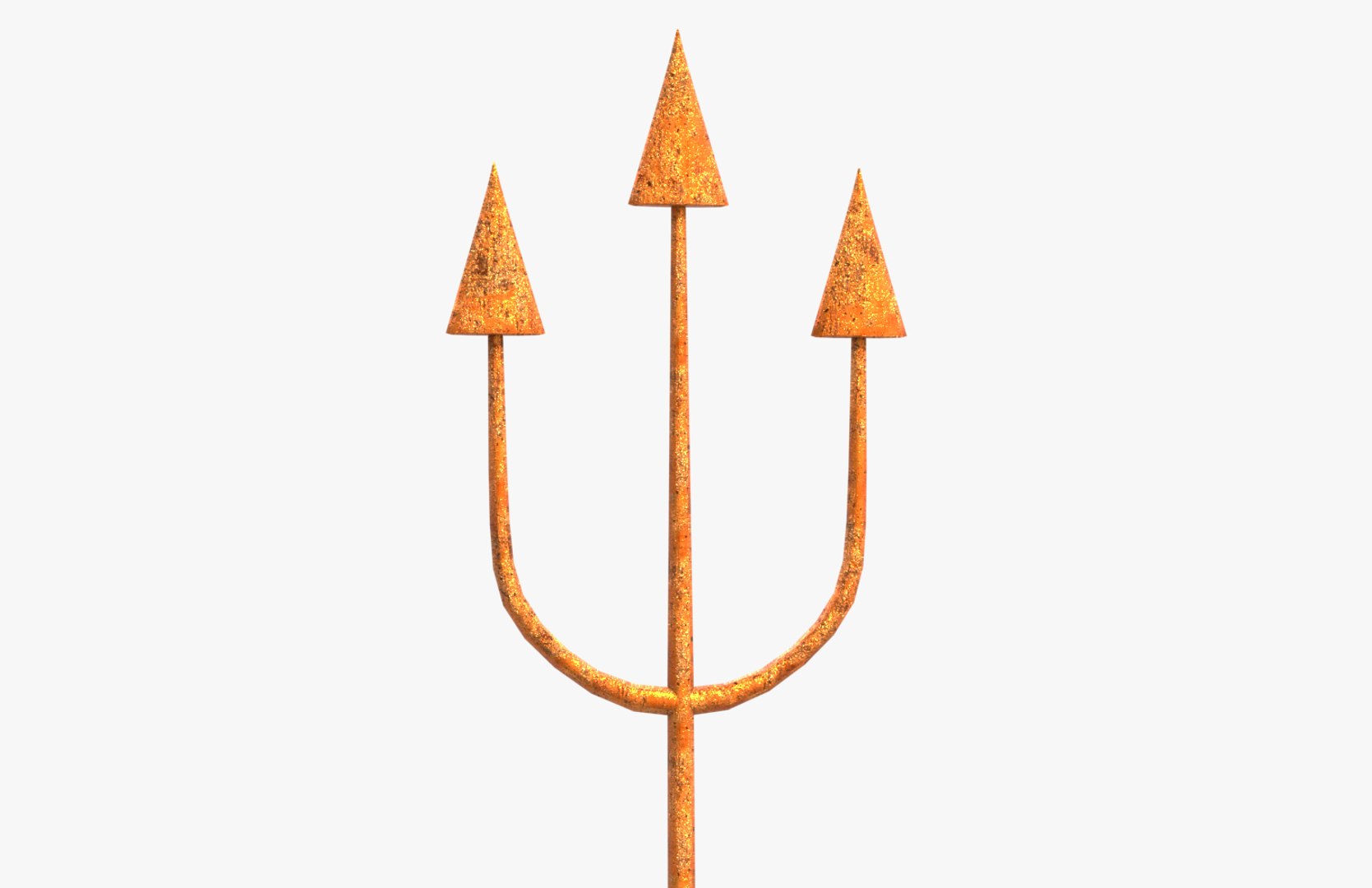Free 3D Gold Trident - TurboSquid 1950195