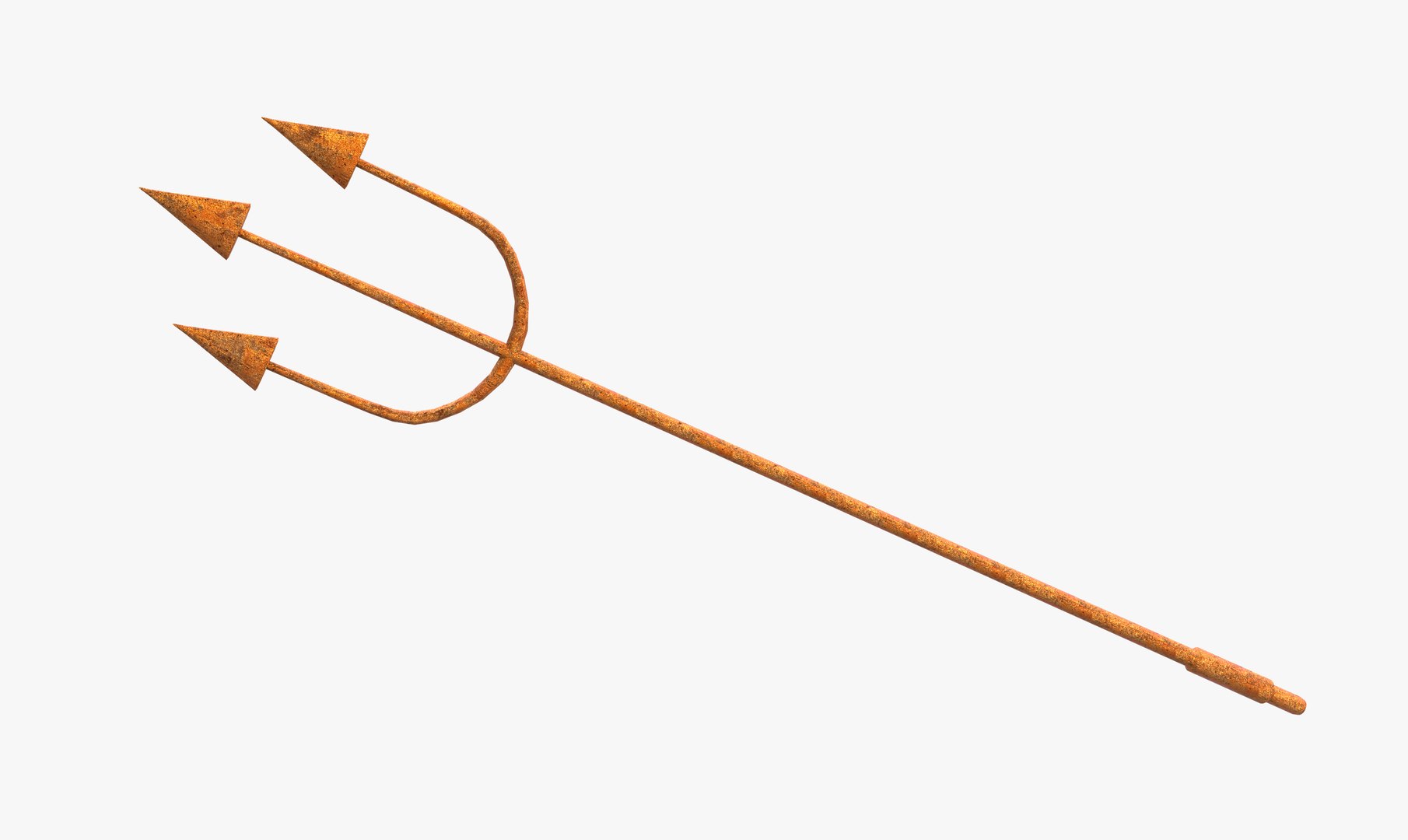 Free 3D Gold Trident - TurboSquid 1950195