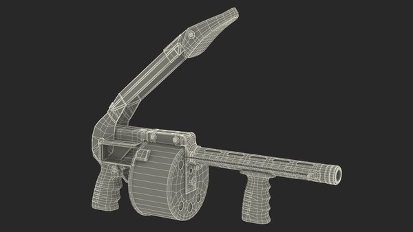 modelo 3d Sentinel Arms Striker-12 con culata doblada - TurboSquid 2157007