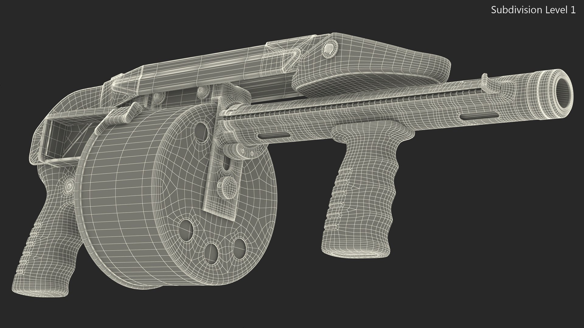 3D model Sentinel Arms Striker-12 with Folded Butt - TurboSquid 2157007