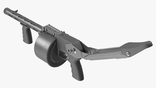 modelo 3d Sentinel Arms Striker-12 con culata doblada - TurboSquid 2157007