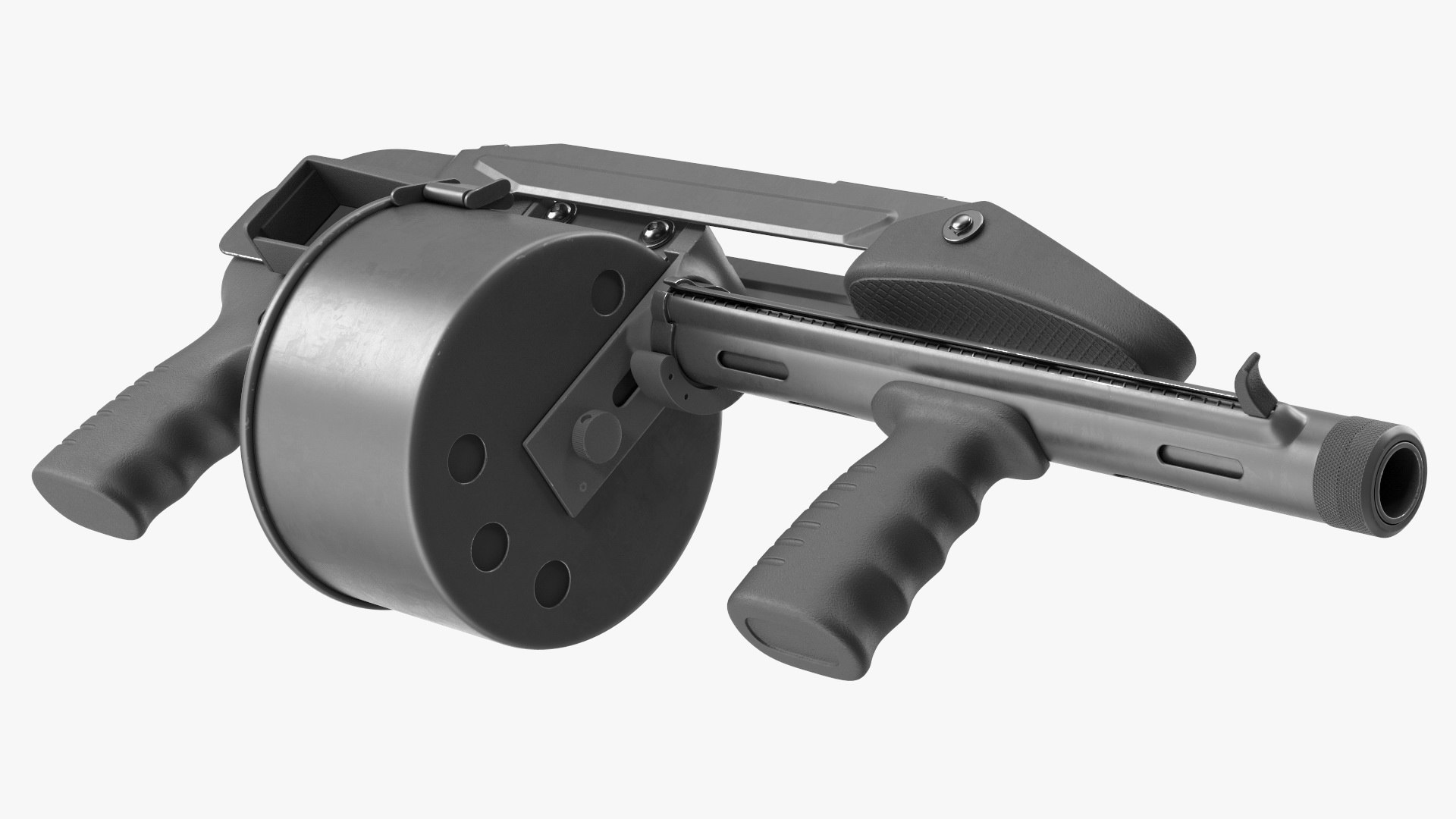 3D model Sentinel Arms Striker-12 with Folded Butt - TurboSquid 2157007