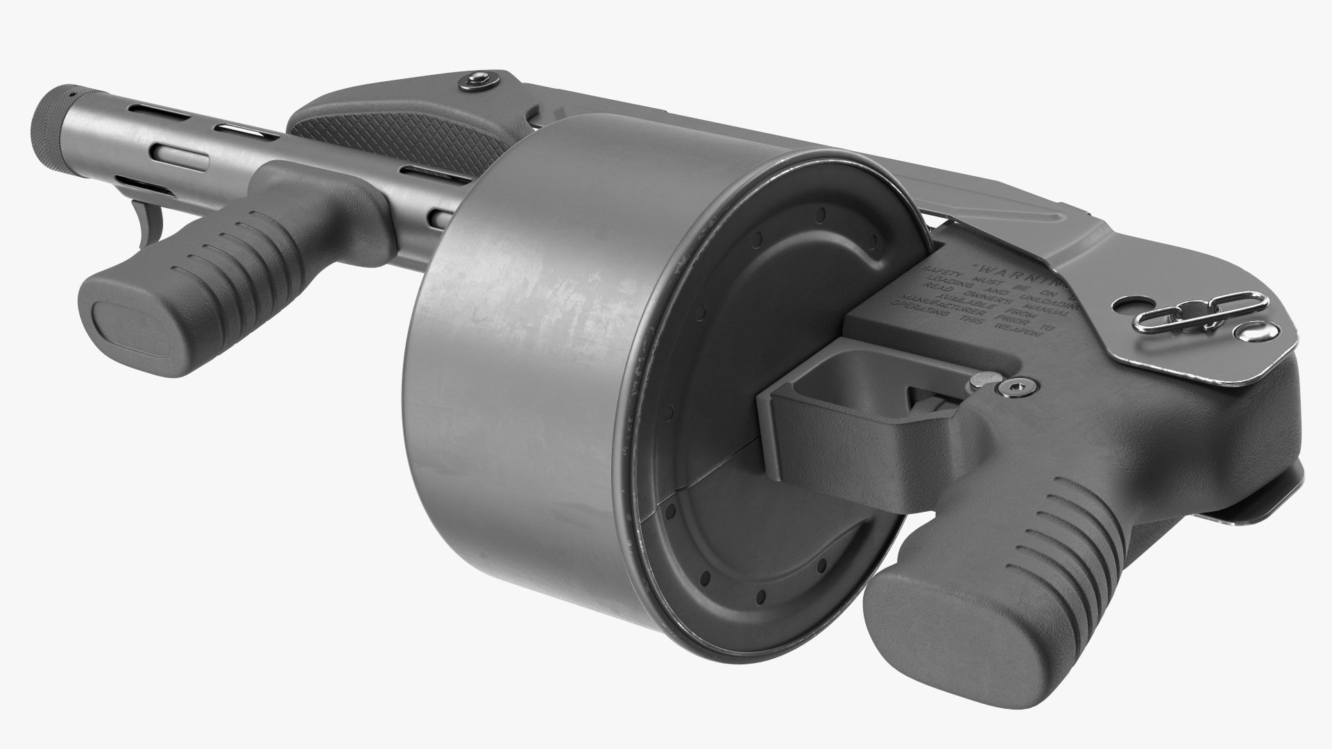 3D model Sentinel Arms Striker-12 with Folded Butt - TurboSquid 2157007