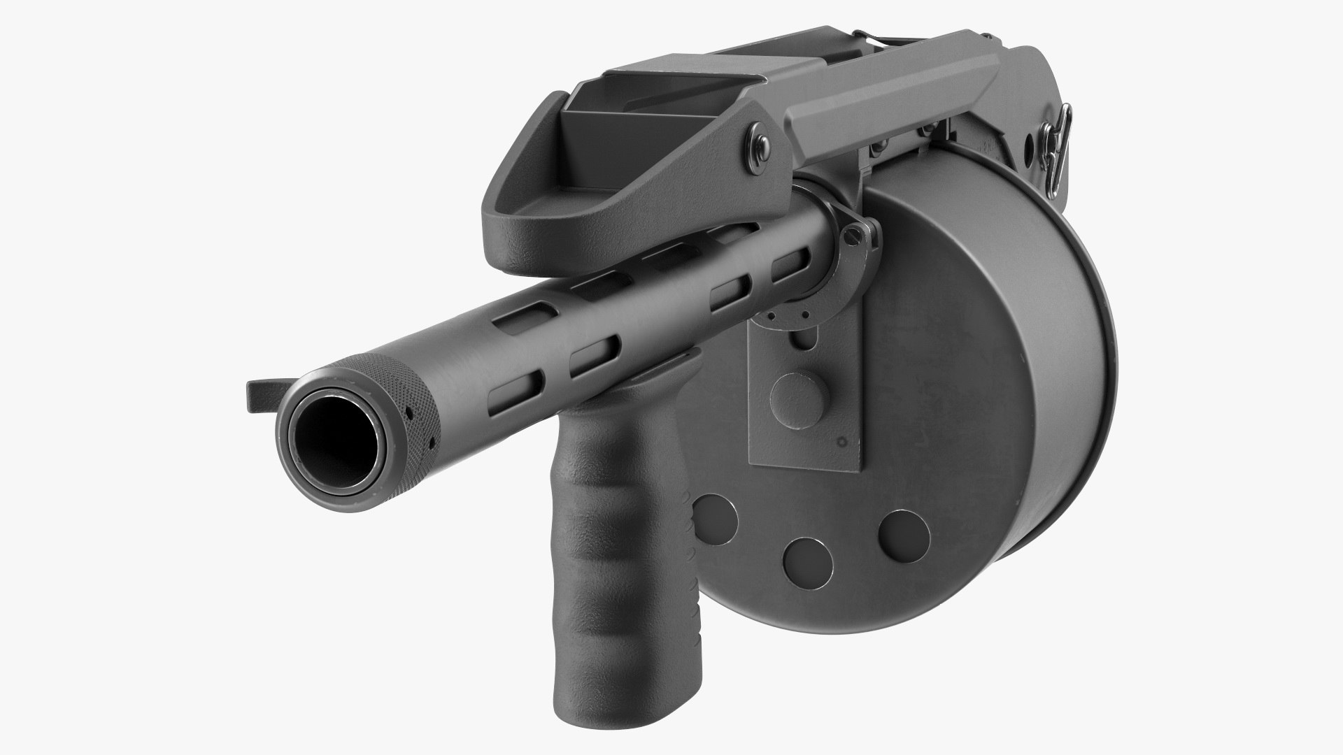 3D model Sentinel Arms Striker-12 with Folded Butt - TurboSquid 2157007