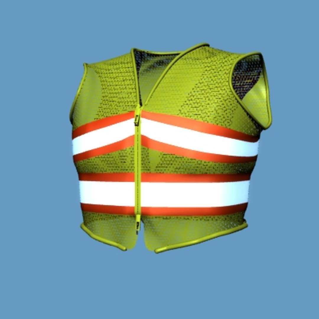 Safety Vests Reflective 3d Model