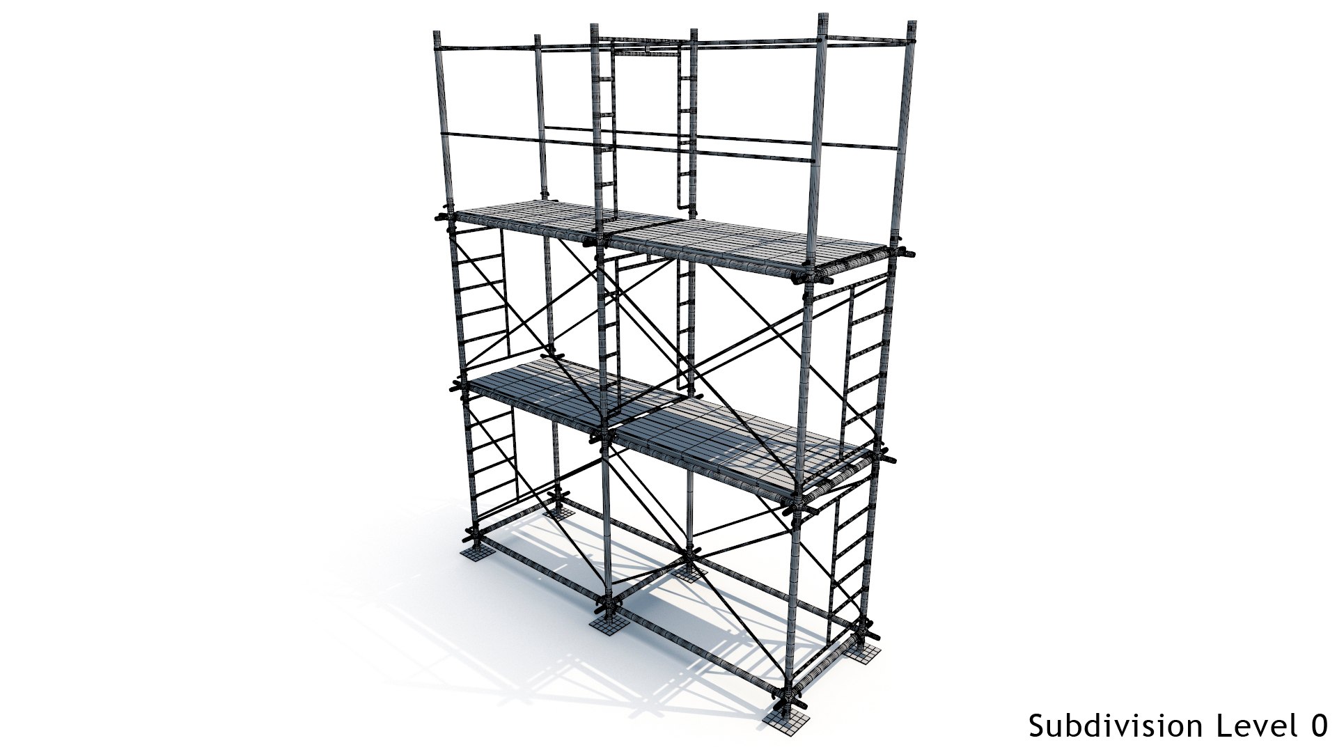 3D Scaffoldings Modular Industry - TurboSquid 1569802