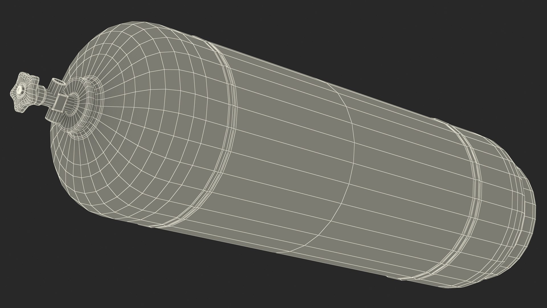 3D acetylene gas cylinder - TurboSquid 1625384