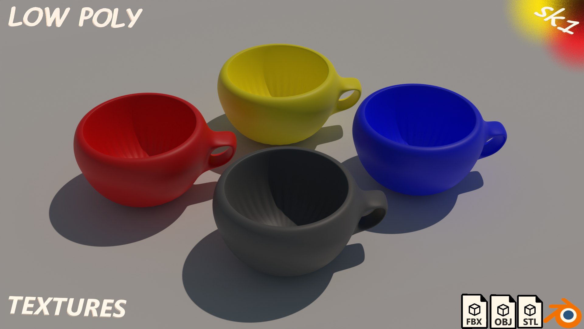 Cups 3D Model - TurboSquid 2176644