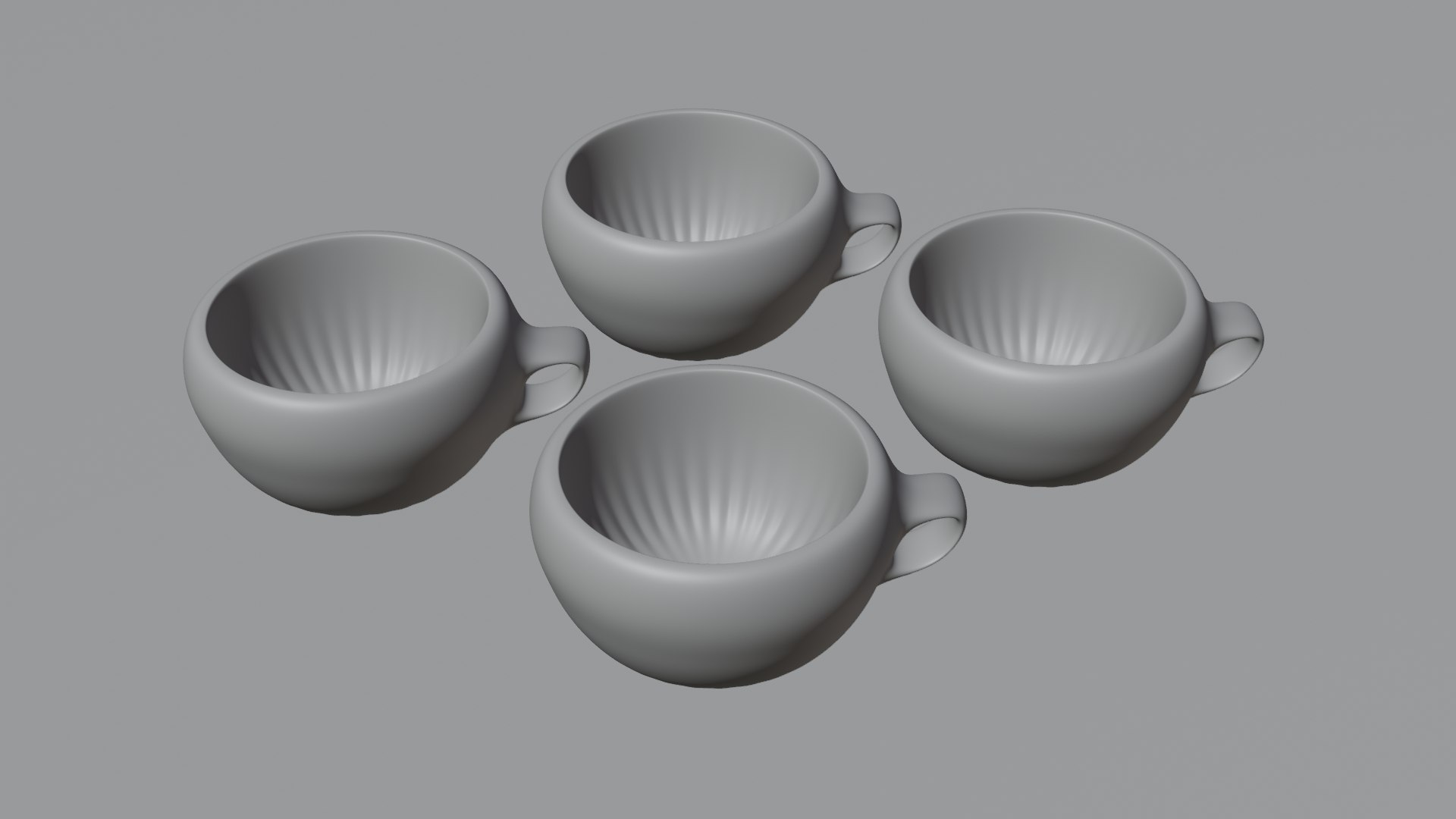 Cups 3D Model - TurboSquid 2176644