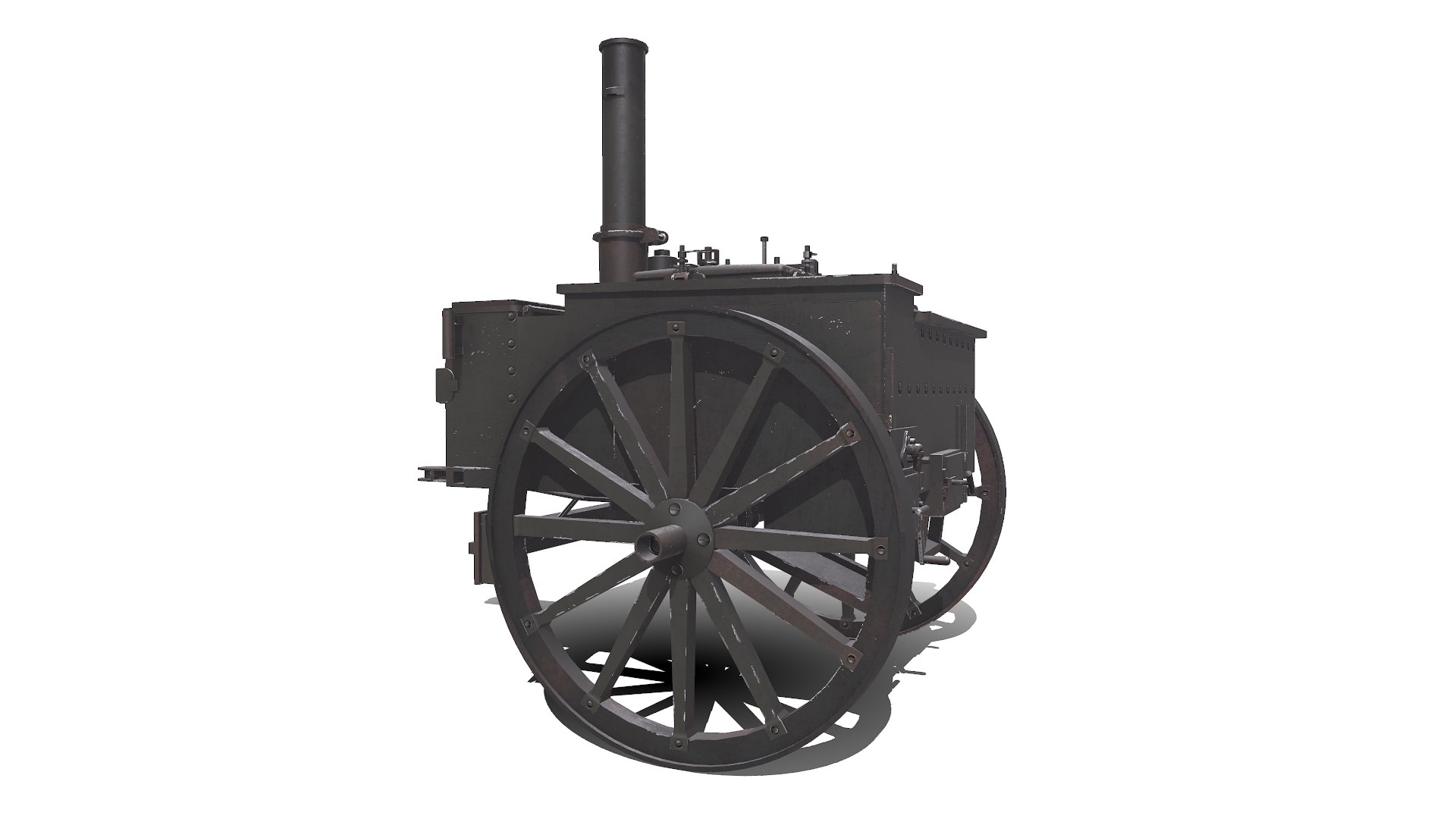 3D WW1 Field Kitchen Low-poly PBR Model - TurboSquid 2036543