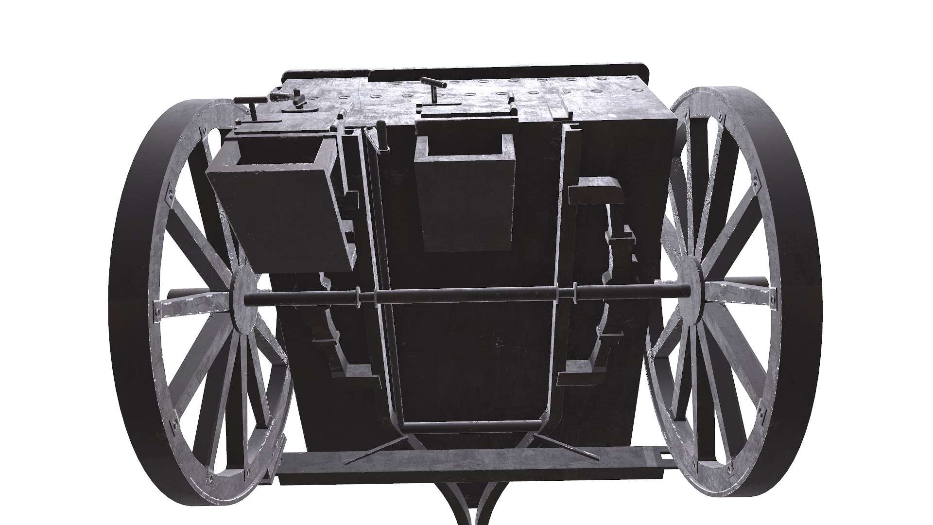 3D WW1 Field Kitchen Low-poly PBR Model - TurboSquid 2036543