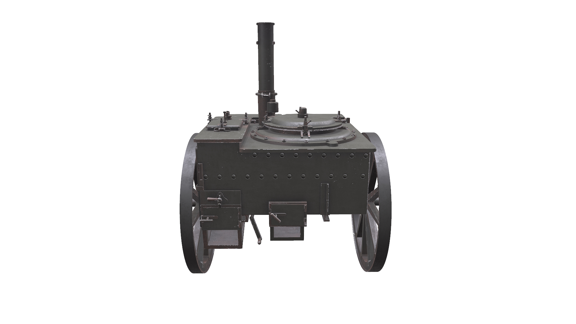 3D WW1 Field Kitchen Low-poly PBR model - TurboSquid 2036543