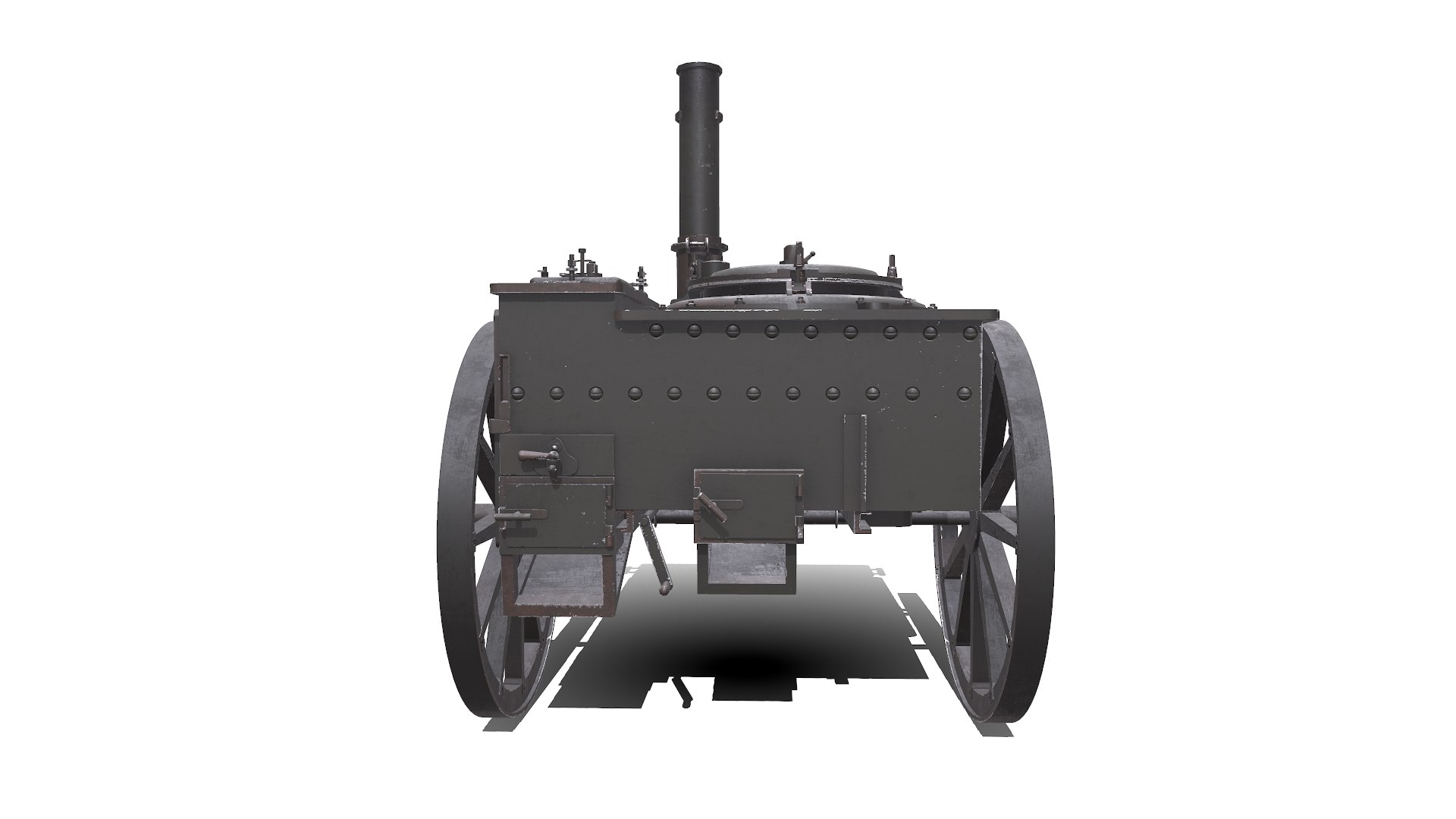 3D WW1 Field Kitchen Low-poly PBR Model - TurboSquid 2036543