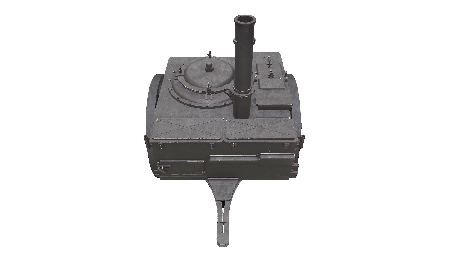 3D WW1 Field Kitchen Low-poly PBR Model - TurboSquid 2036543