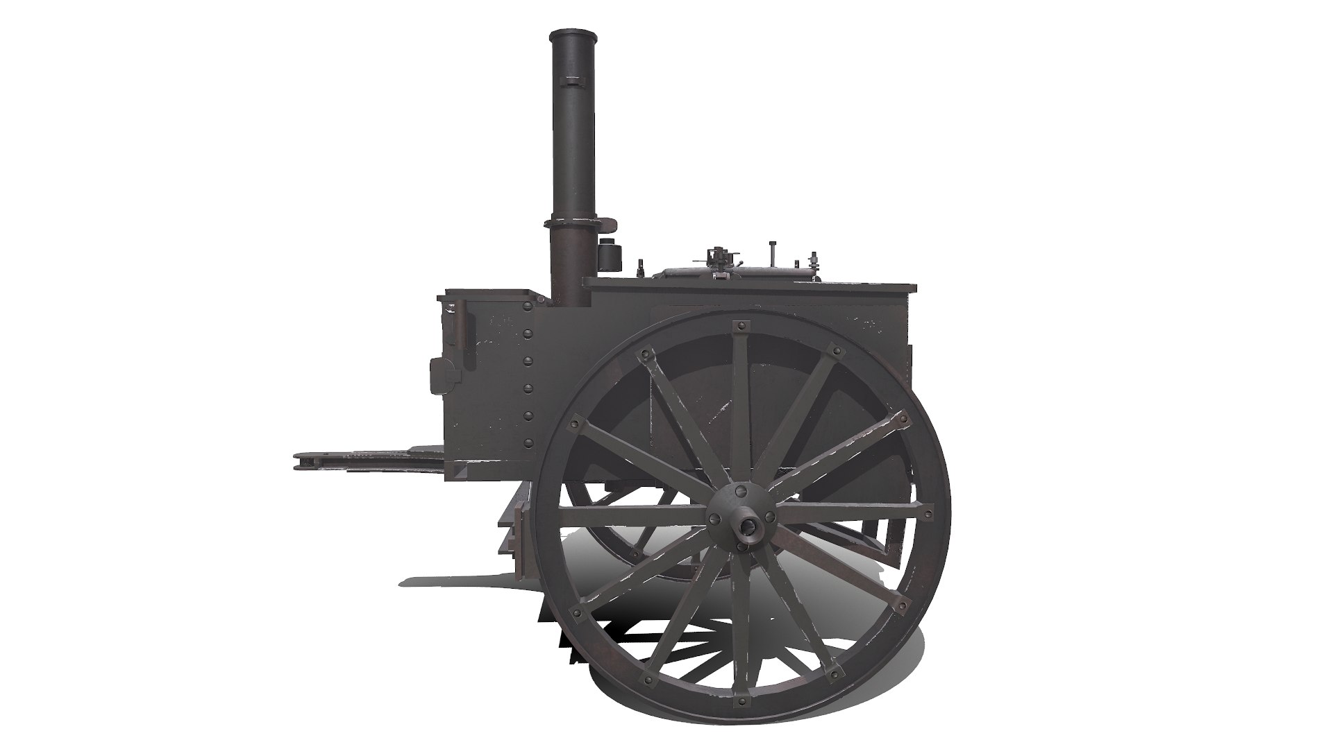 3D WW1 Field Kitchen Low-poly PBR Model - TurboSquid 2036543