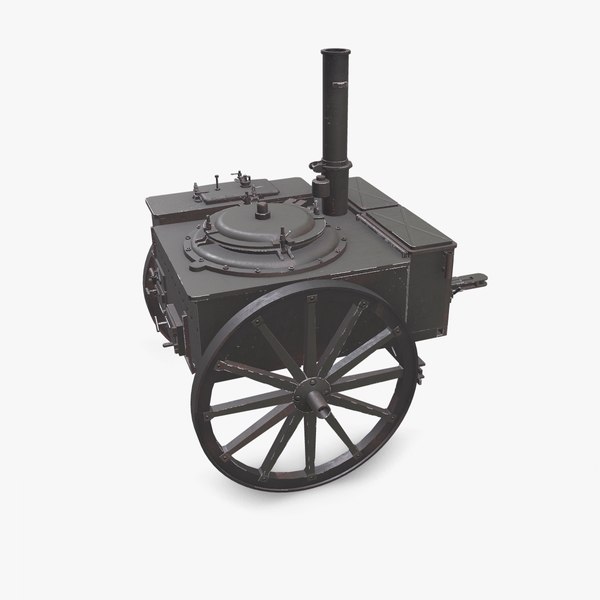 modelo 3d WW1 Field Kitchen Low-poly PBR - TurboSquid 2036543