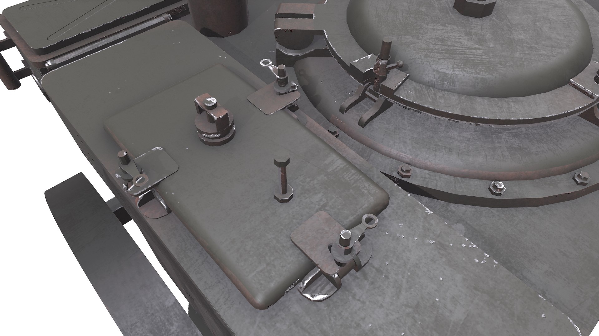 3D WW1 Field Kitchen Low-poly PBR Model - TurboSquid 2036543