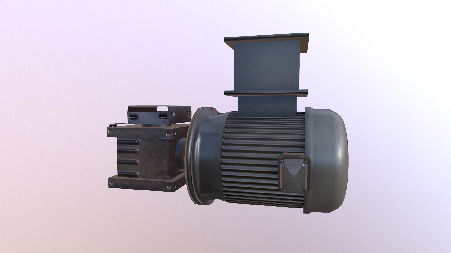 Motor Pump Lowpoly Model - TurboSquid 2291872