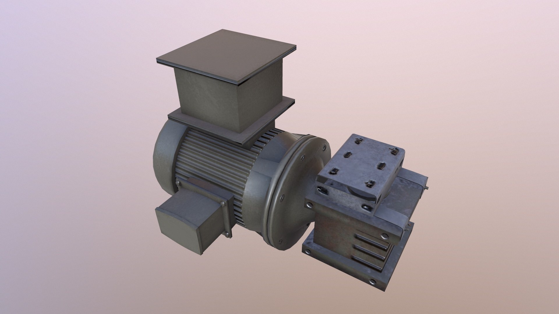 Motor Pump Lowpoly Model - TurboSquid 2291872