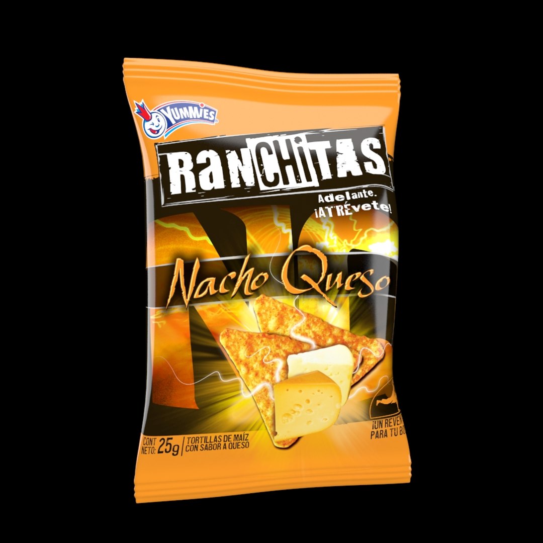 3d Ranchitas Chips Bag