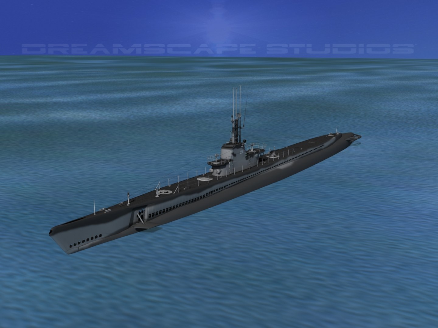 3d Subs Balao Class Submarines