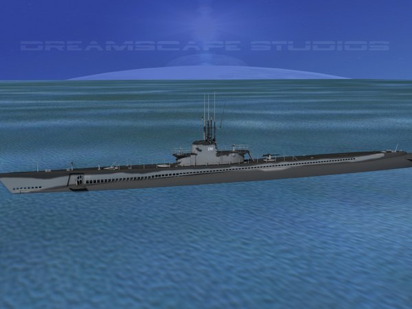 3d subs balao class submarines