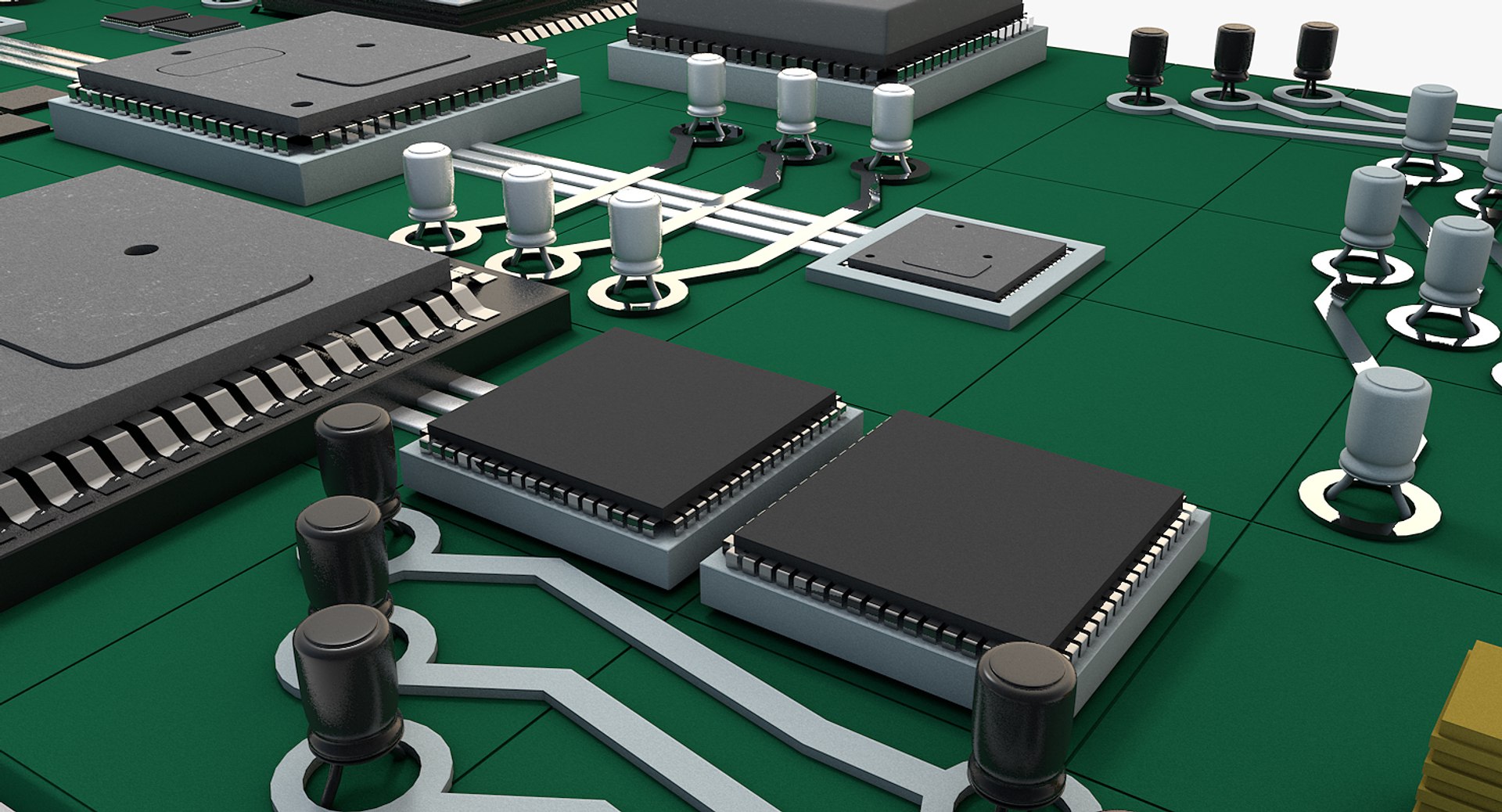 Designs Circuit Board 3D - TurboSquid 1239366