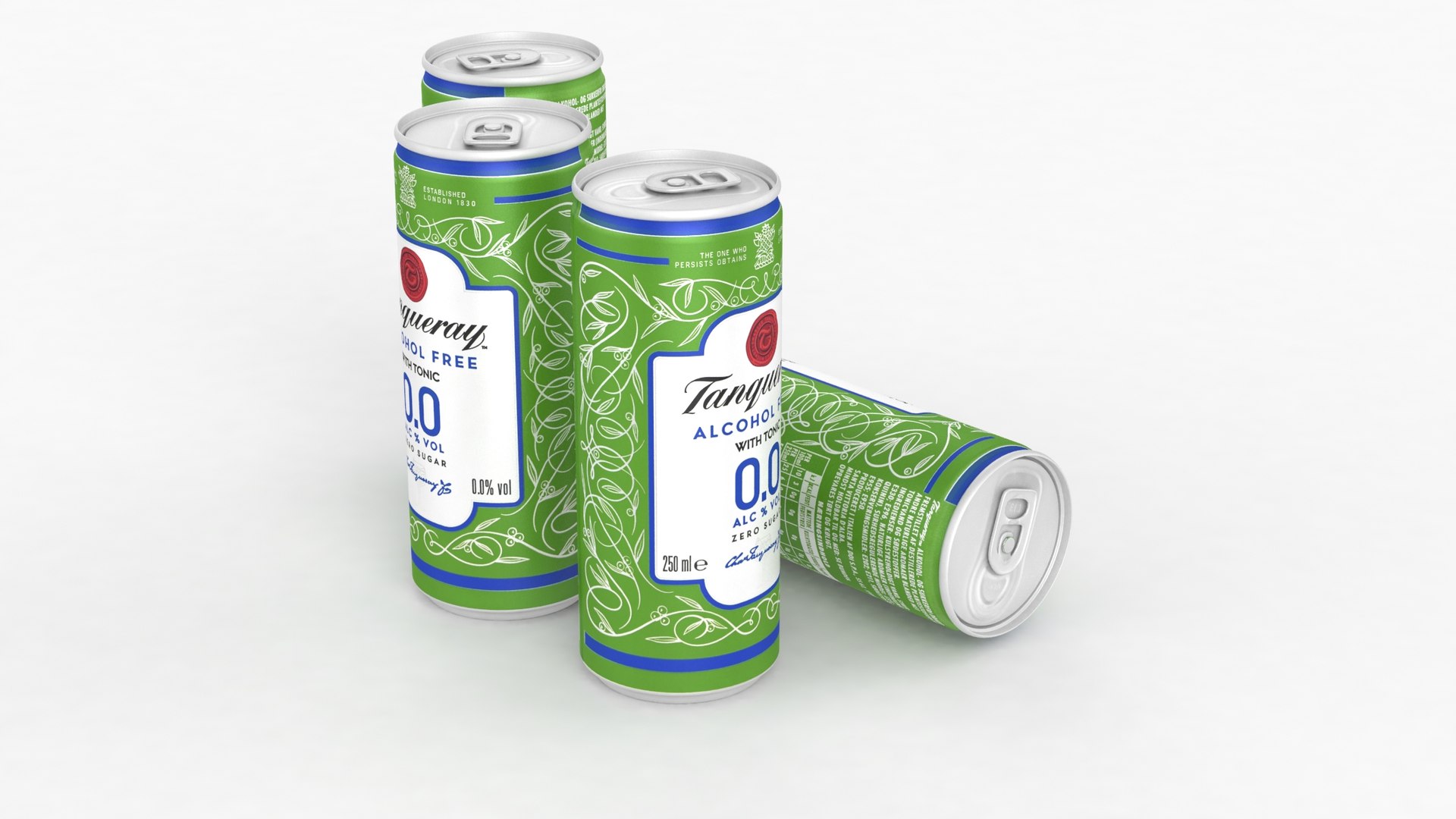 Beverage Can Tanqueray Alcohol Free With Tonic 250ml 2024 3D Model ...