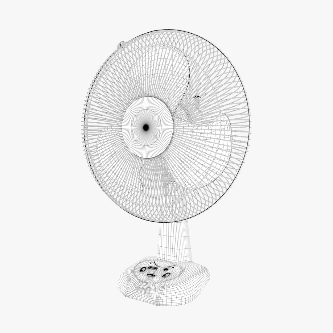3D Table Fan - TurboSquid 2173248