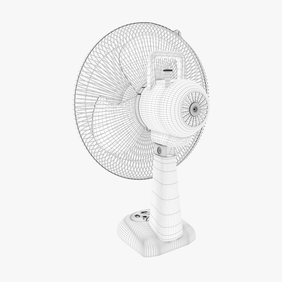 3D Table Fan - TurboSquid 2173248