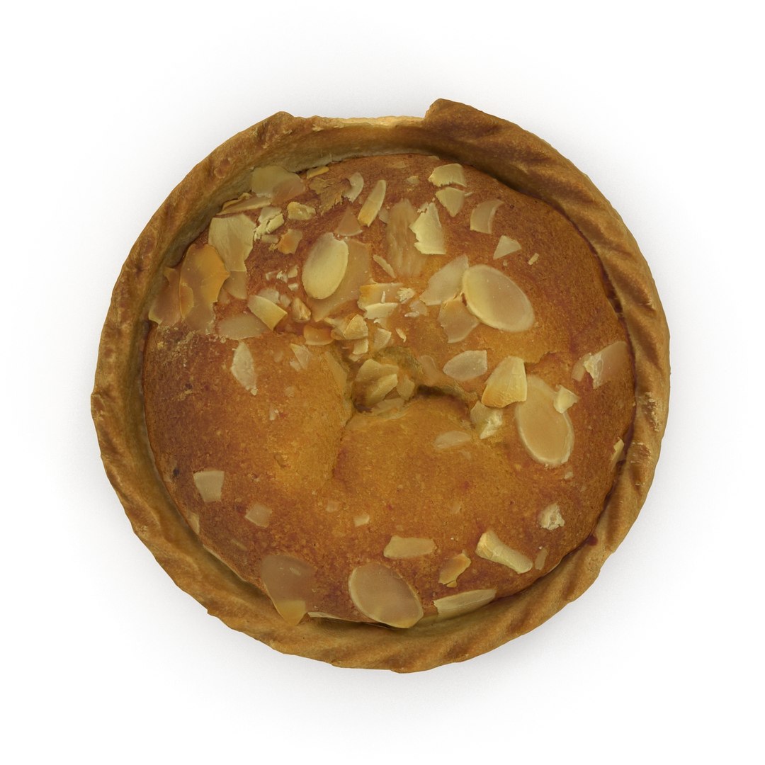 3d Bakewell Tart Model