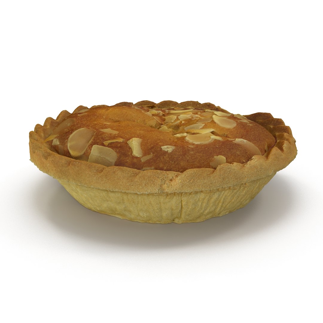 3d Bakewell Tart Model